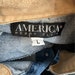 Vintage 90s Perry Ellis America Distressed Denim Jacket Oversized ...