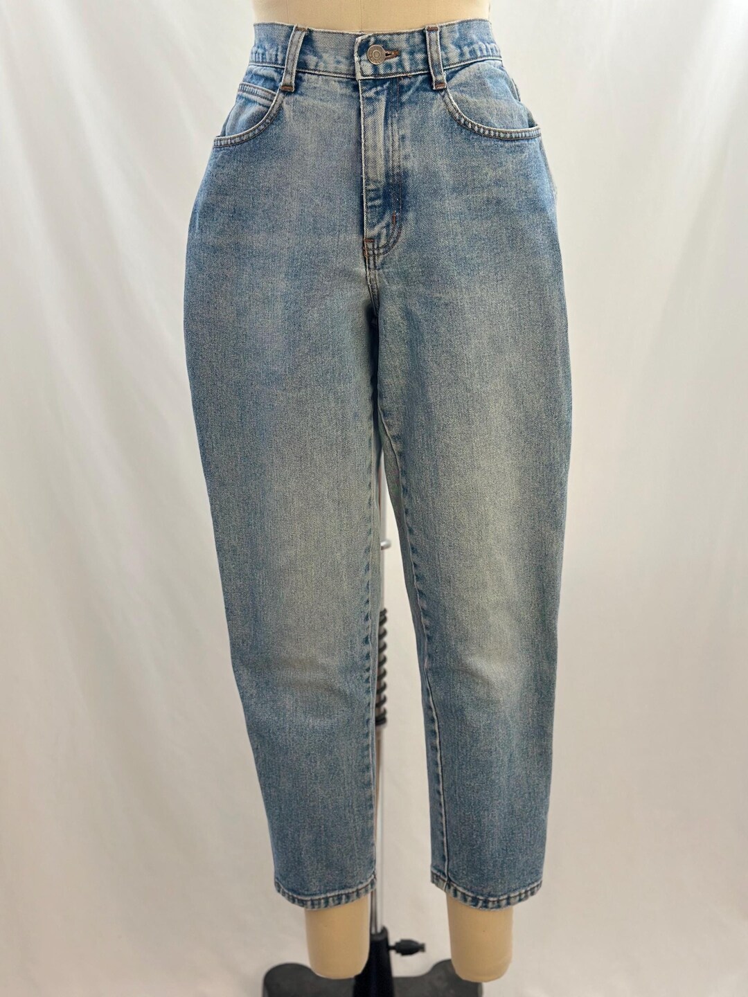 Vintage 90s Bill Blass Jeans: High Waisted Petite Mom Fit - Etsy