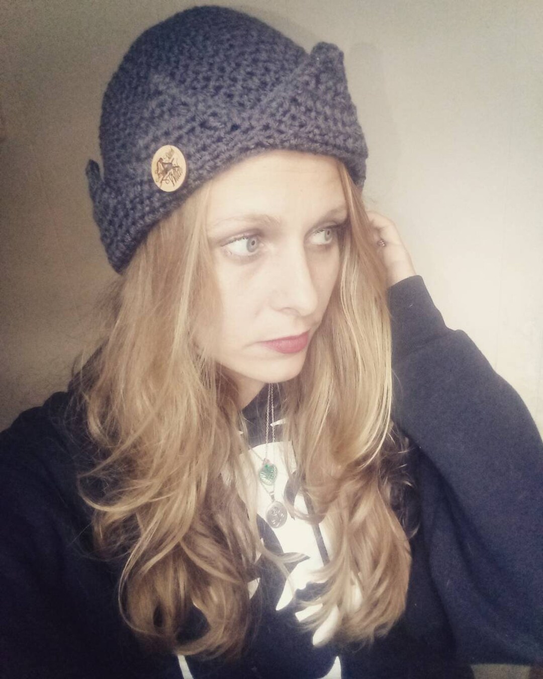 Jughead Crown Beanie: Gunmetal Gray Hat (ages 10-adult) - Etsy