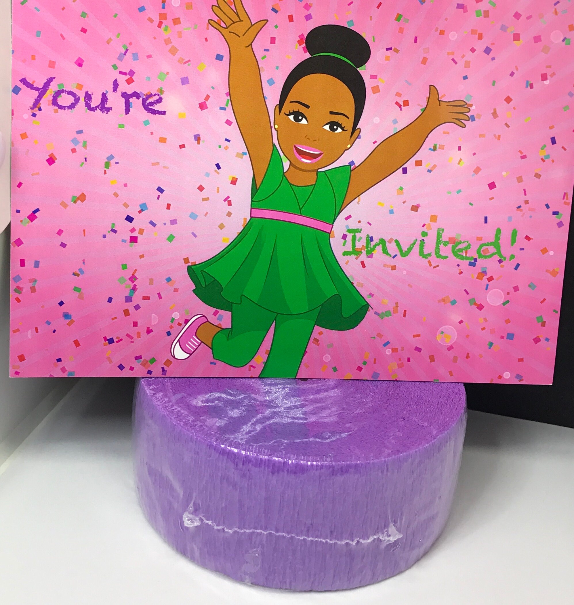 African American Kids Invitations, African American Party Invitations ...