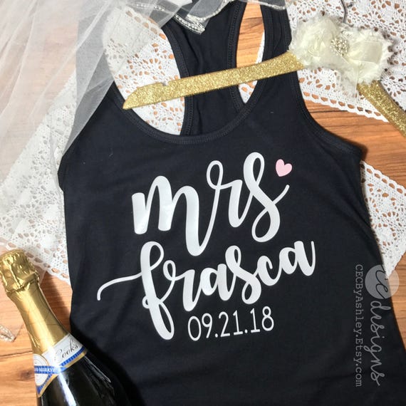 Bride Shirt Tank Top Bride Tank Top Bridal Tank Top Bride Etsy