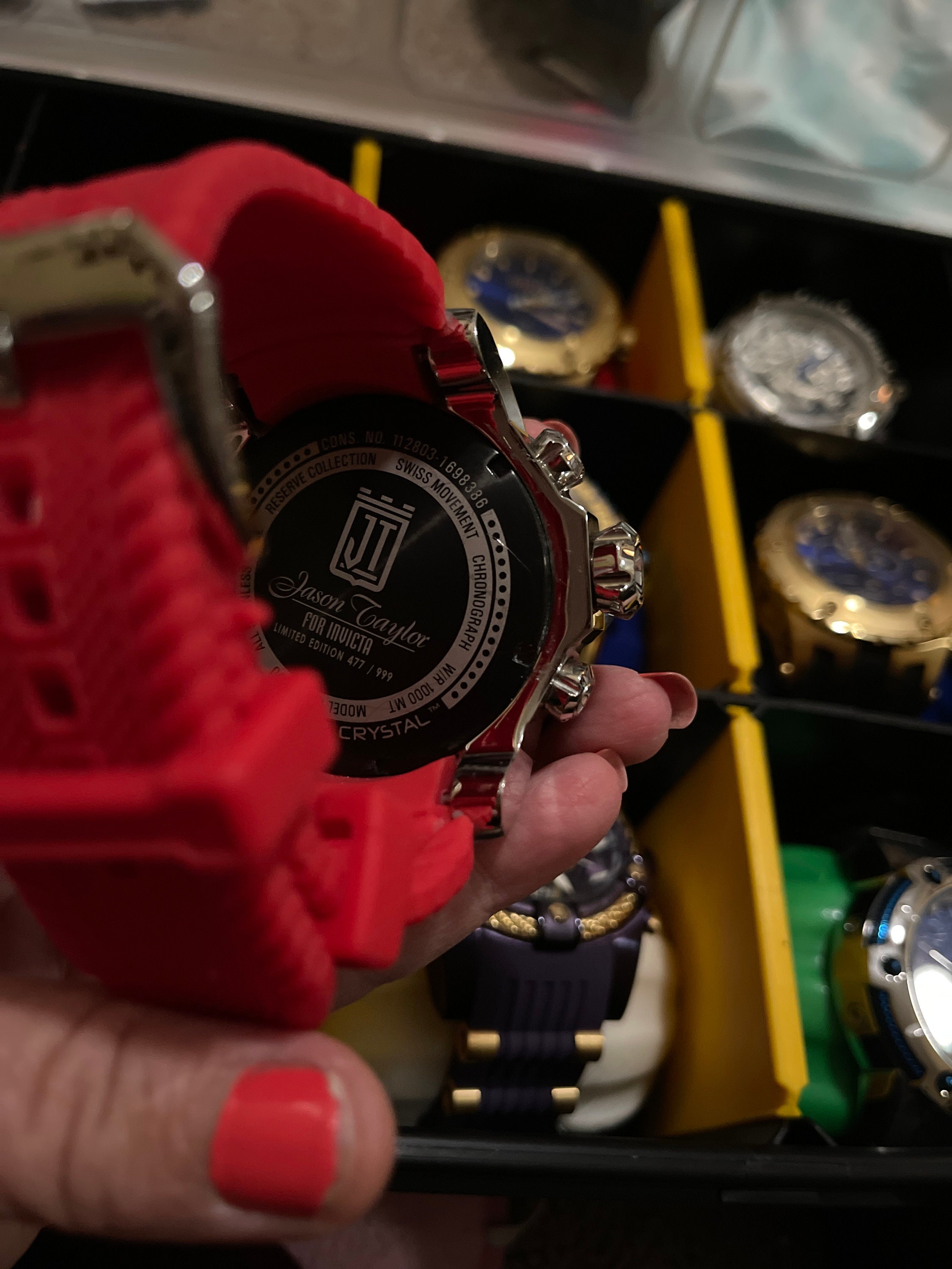 Jason Taylor , Invicta Watch - Etsy