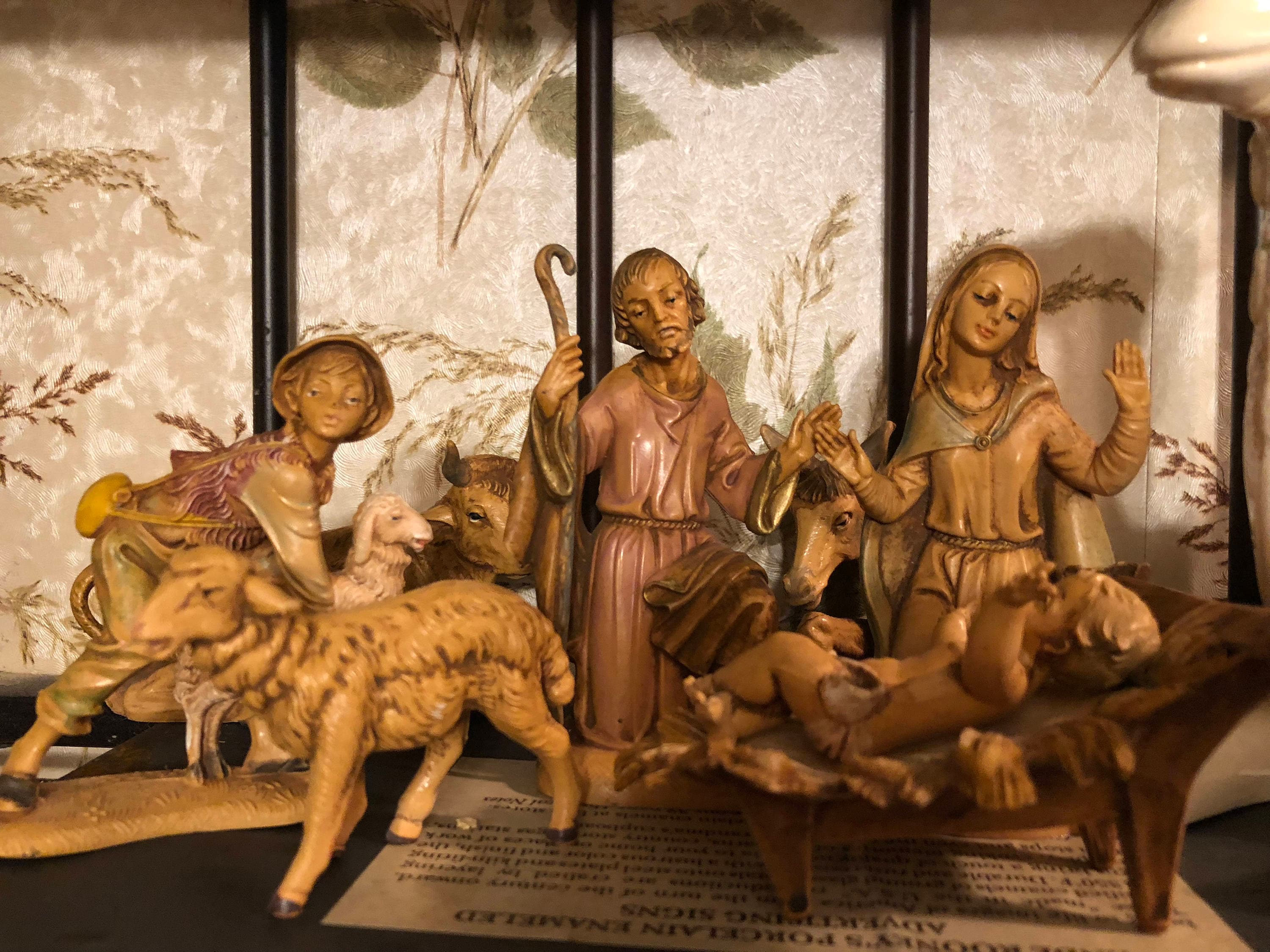 Vintage Nativity made in Italy by Fontinini | Etsy