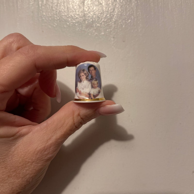 Bone China Thimble - Etsy