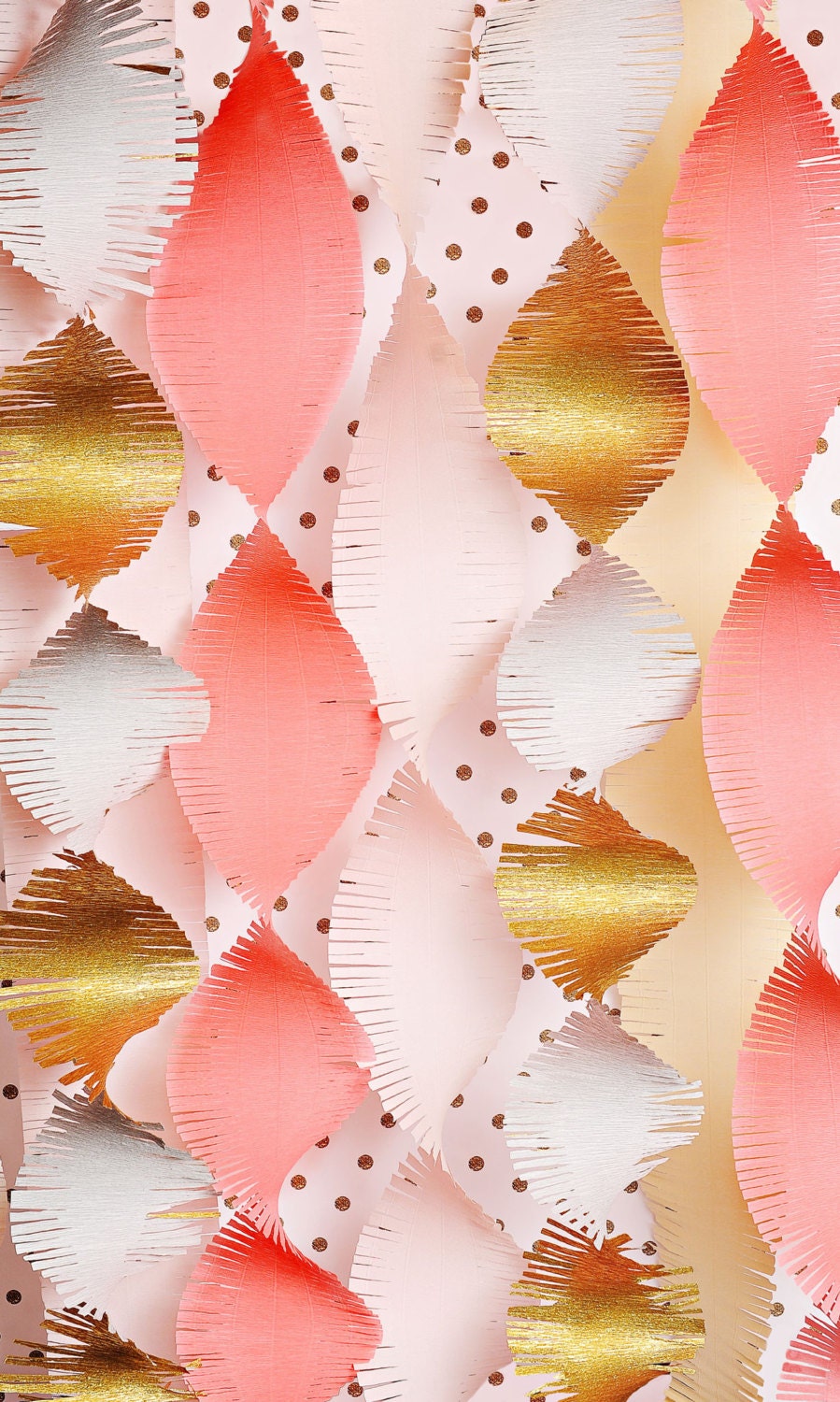 Gold Streamers Photo Backdrop | Etsy