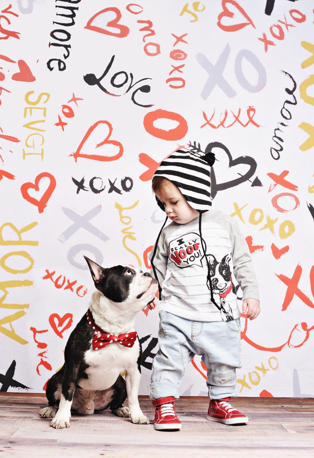 Love Languages Photo Backdrop // Polypaper Photography Backdrop ...