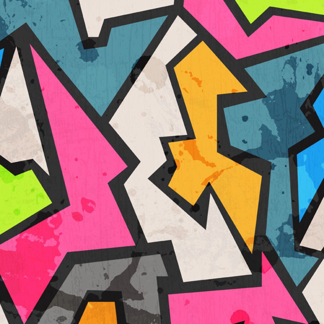 Retro Print Photo Backdrop - Etsy