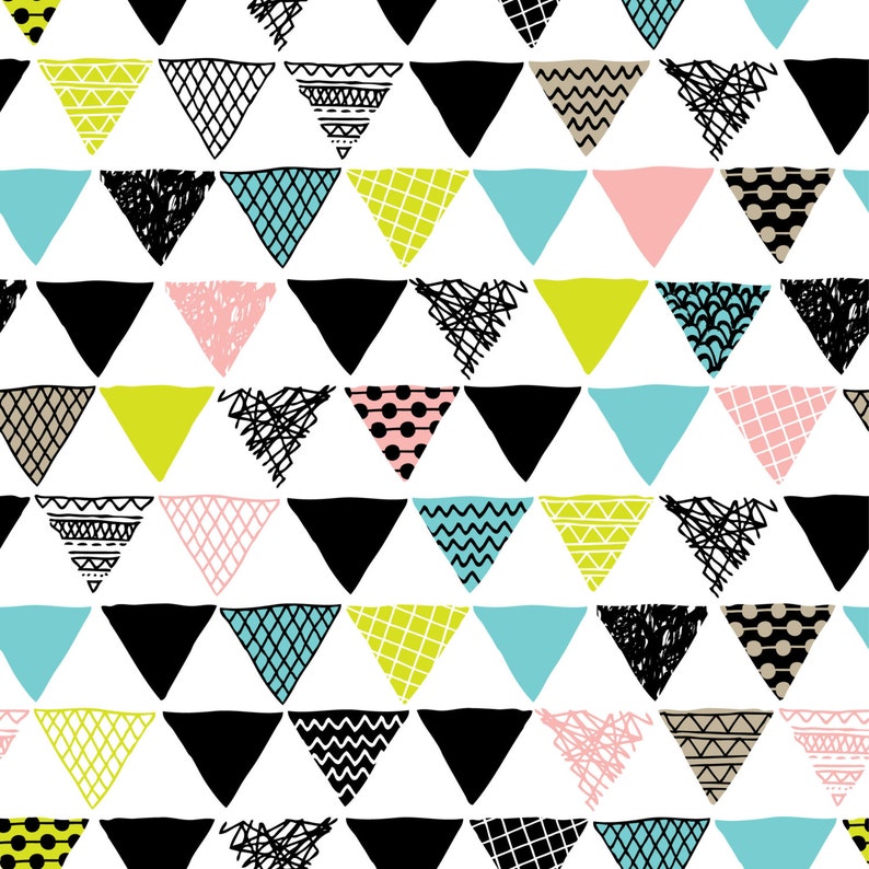 Triangle Doodle Photo Backdrop - Etsy