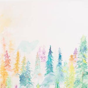 Blended Trees Photo Backdrop // Polypaper Photography Backdrop // SIZES ...