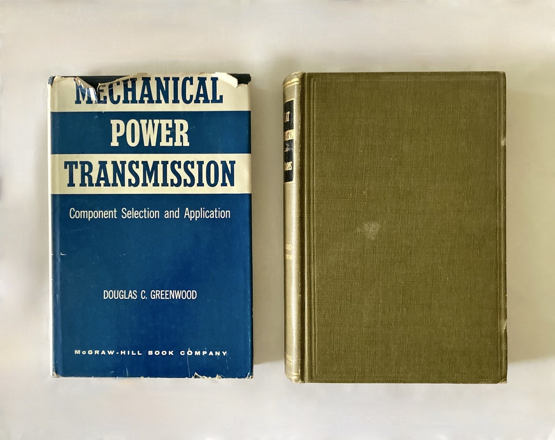Vintage Engineering Books, Mechanical Power Transmission by Greenwood ...