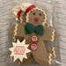4 Pc Gingerbread Man Corrugated Cardboard Set 6” New in Box Christmas ...