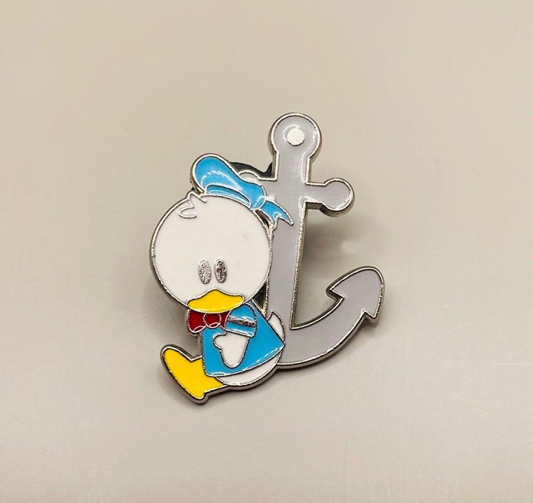 Disney Cruise Lines Donald Duck Anchor Collectors Trading Pin - Etsy
