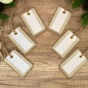 Luxury Christmas Gift Tags Write Your Own Gift Labels Present Tags for ...