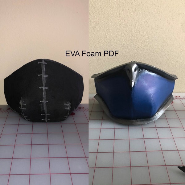 Simple Eva Foam Mask Pattern - Etsy