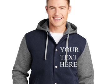 Vinyl Letterman Jacket - Etsy