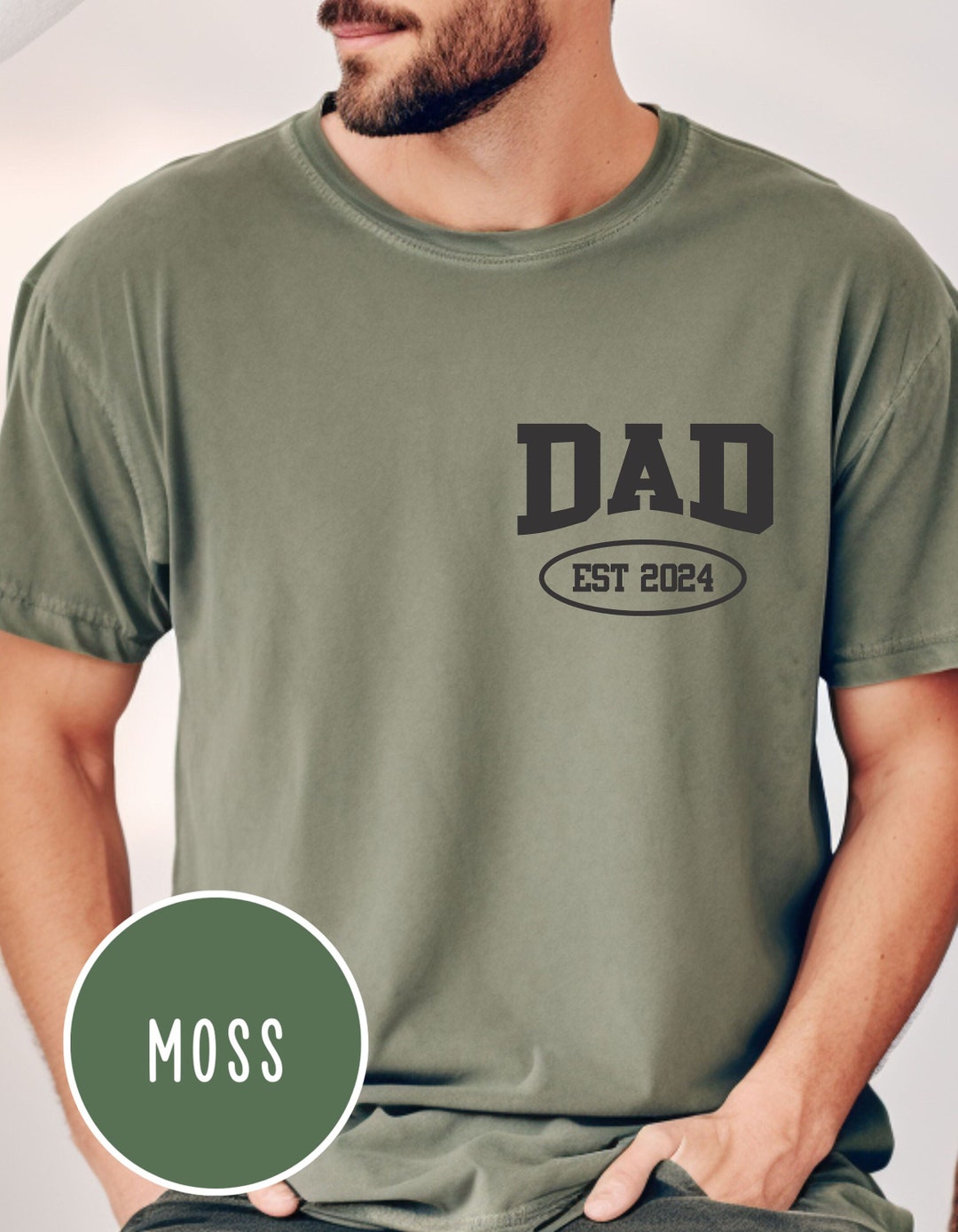 Dad Shirts, Personalized Father's Day Shirt, Military Shirt, Oversized ...