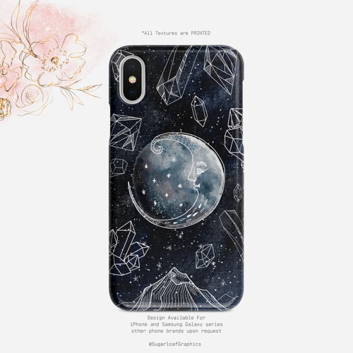 Moon Iphone Case Stars Girls Iphone 11 Pro XR X 8 7 Celestial | Etsy