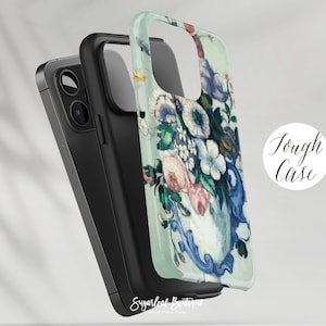 Phone Case: Cézanne Floral Rococo Vase - Slim & Tough Fit - Etsy