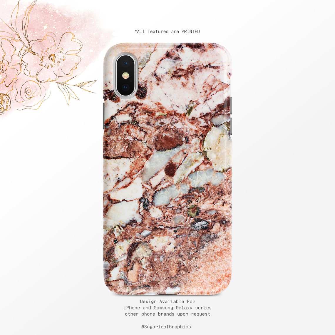 Marble Granite Phone Case Abstract Art Iphone Case Samsung | Etsy