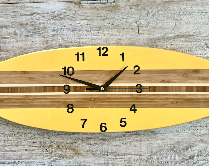 World's Best Wood Surfboard Clocks - Etsy