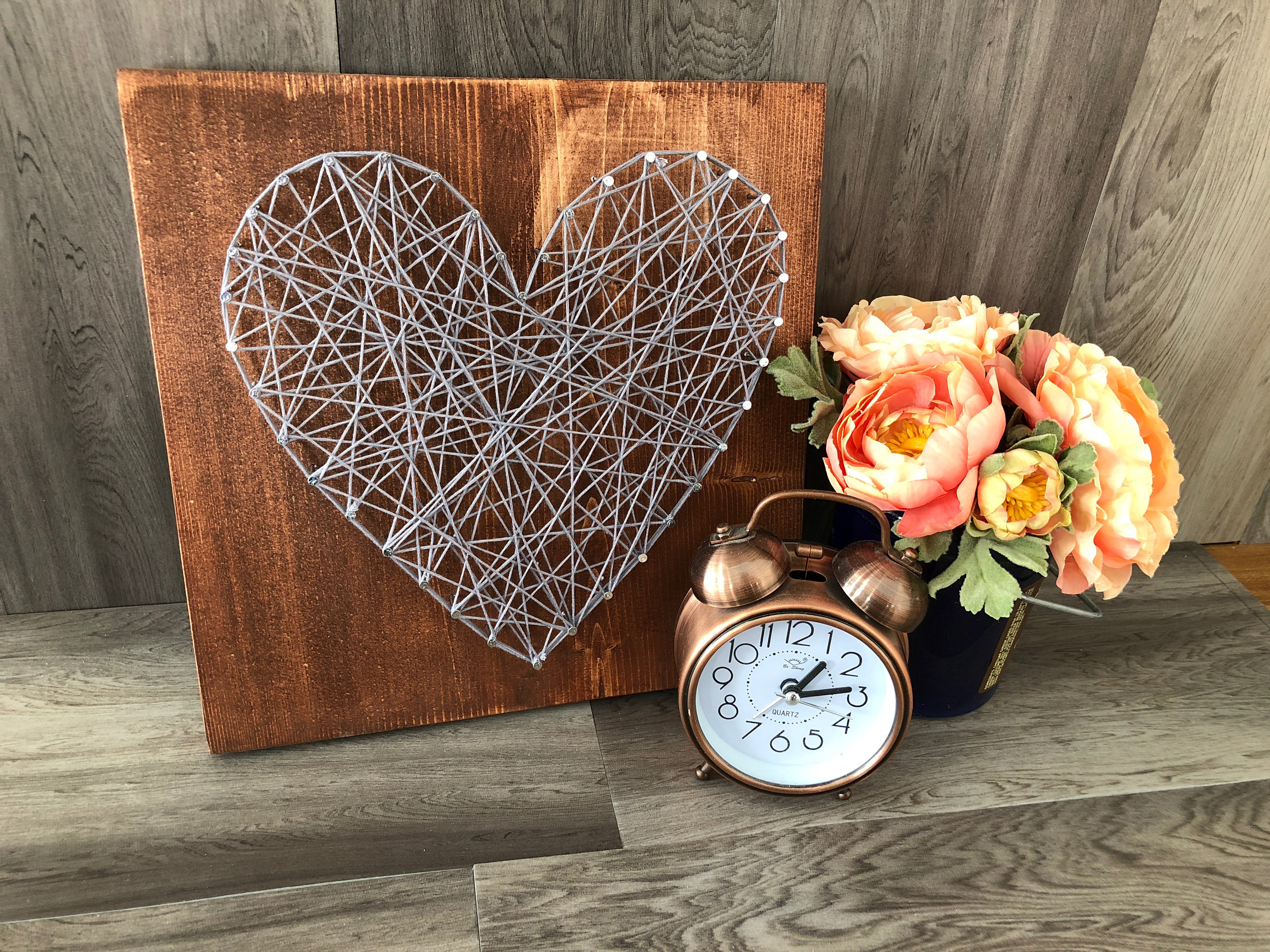 Heart String Art KIT String Art Kits for Kids Kits for - Etsy