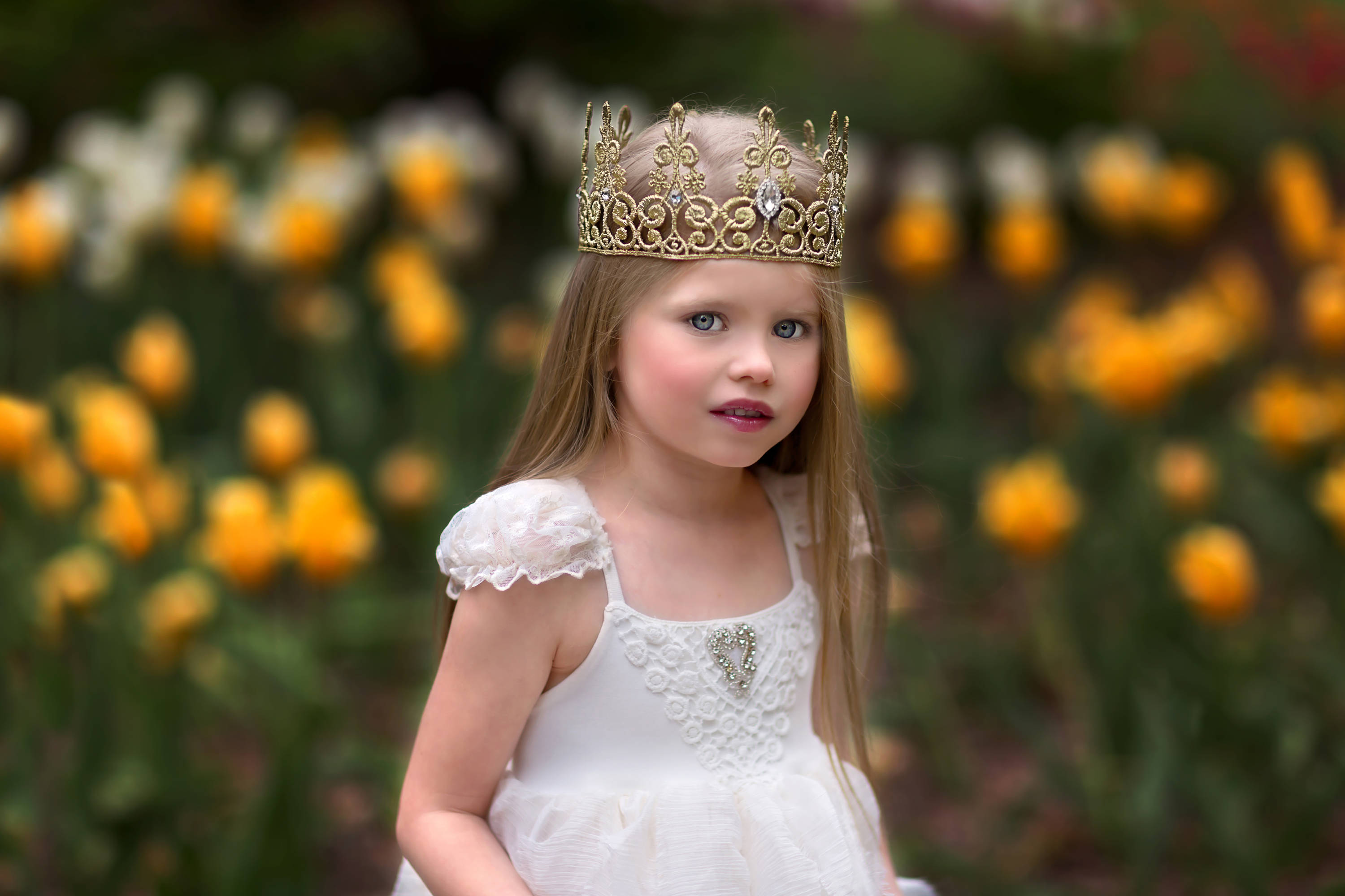 Quinn 18K Gold Rhinestone Princess Crown Gold Lace Crown | Etsy