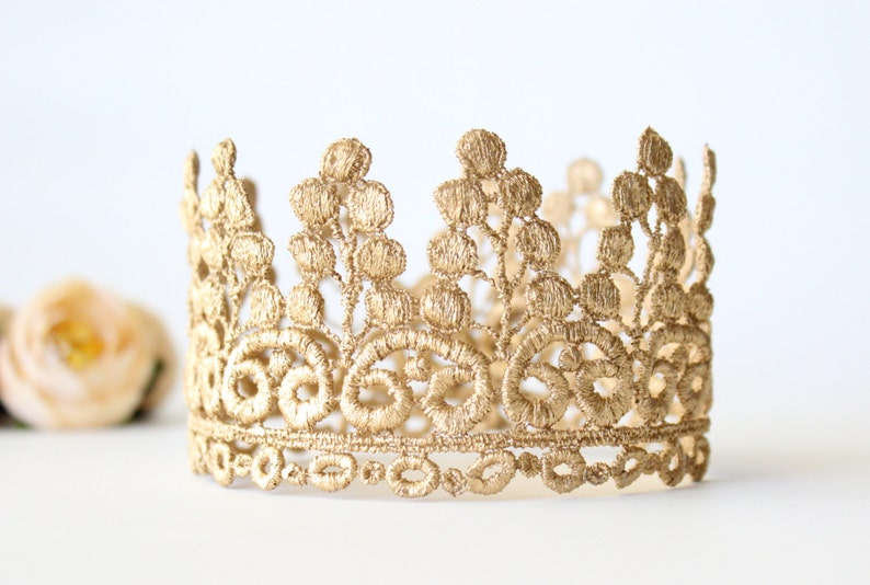 Lace Crown Kane Lace Crown Mini Princess Prince - Etsy