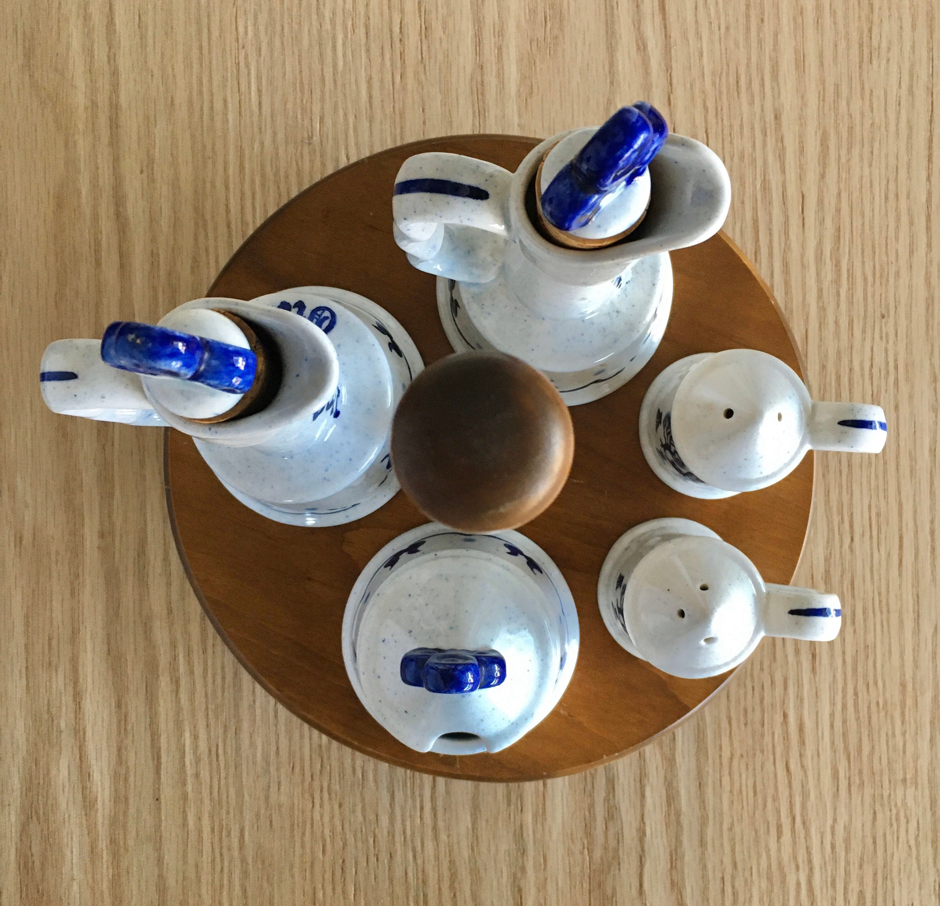 Poppytrail Provincial Blue Condiment Set by Metlox 1950-1982 | Etsy