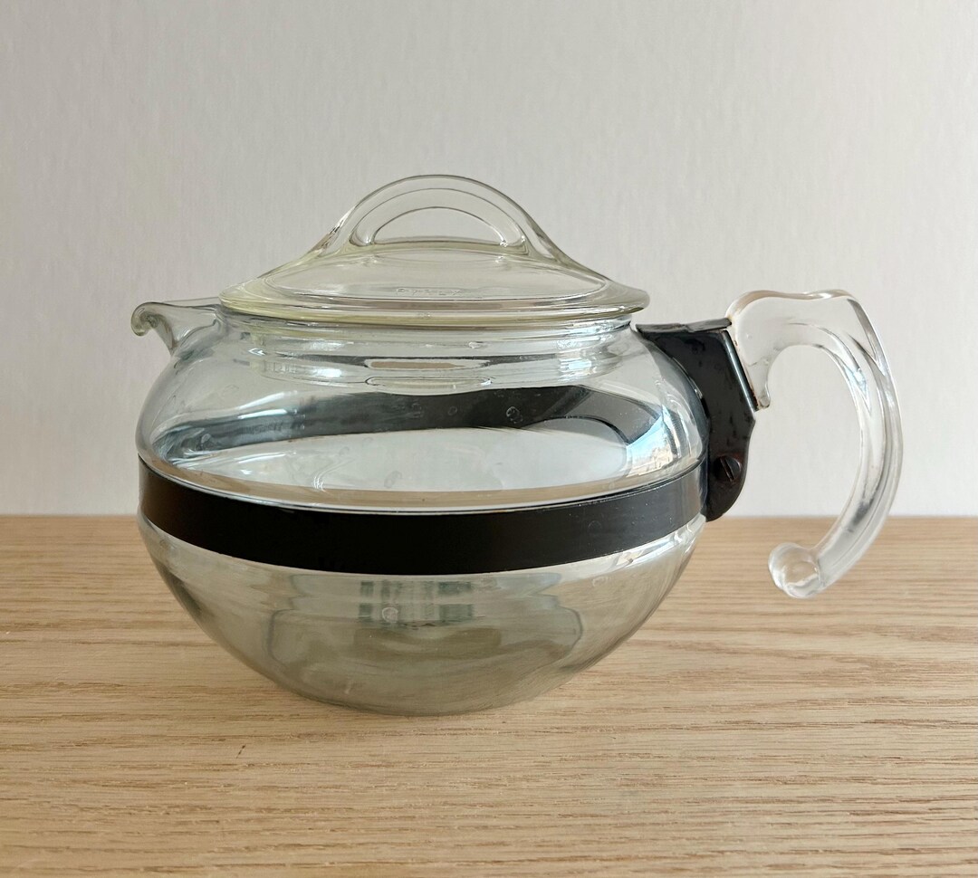 Pyrex 1930s Flameware Blue Teapot With Lid - Etsy