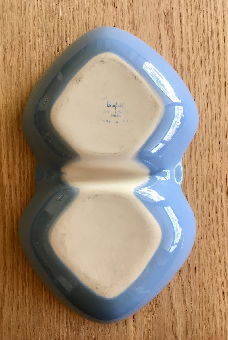 Blue Pacific 1940-1960 Winfield Pottery From California Divided ...