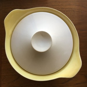 Cameron Clay Skandia Covered Casserole Baking /serving Dish Yellow or ...