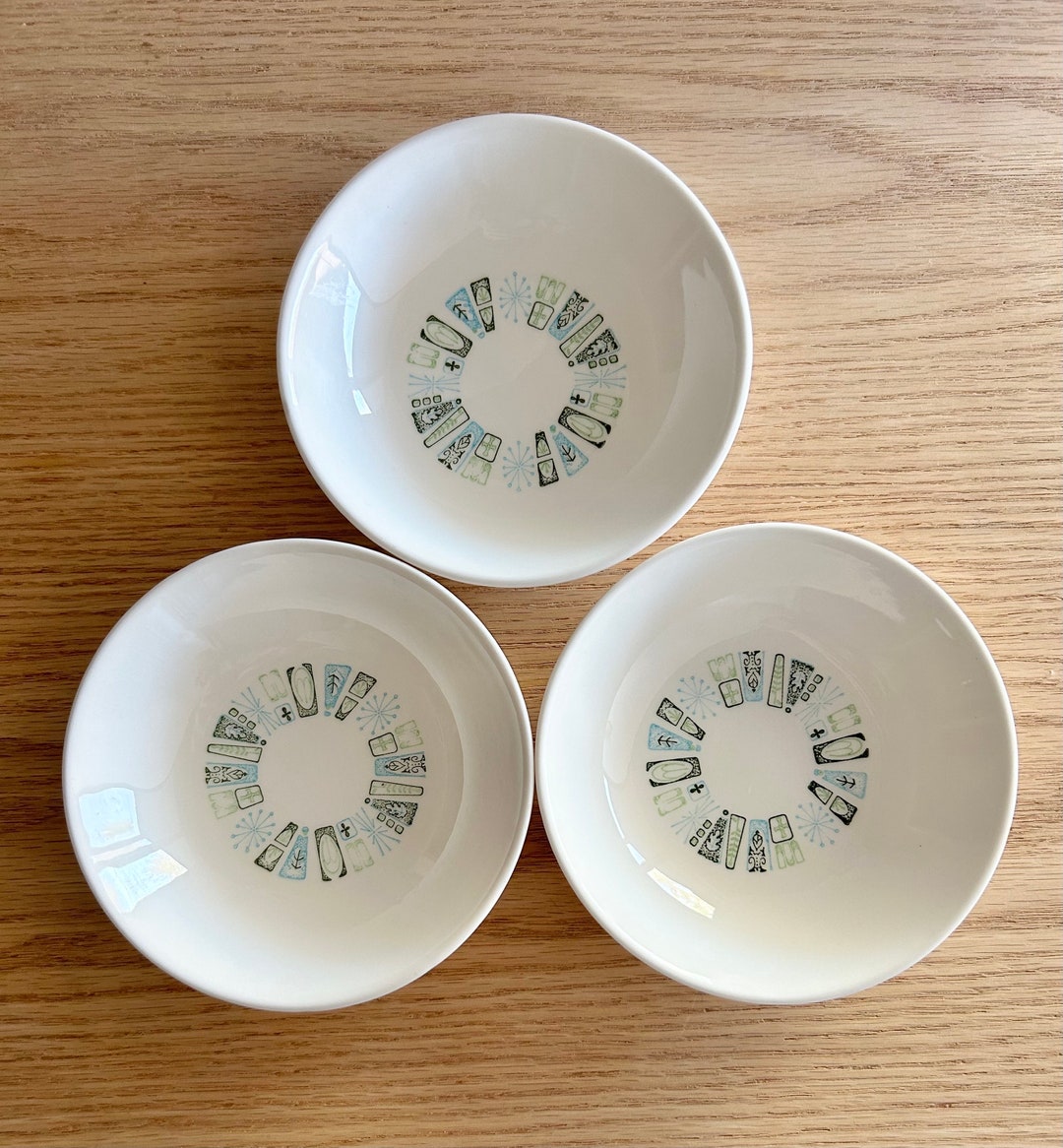 Jamaica Bay by Taylor Smith & Taylor Fruit Bowl Mod Atomic Starburst ...
