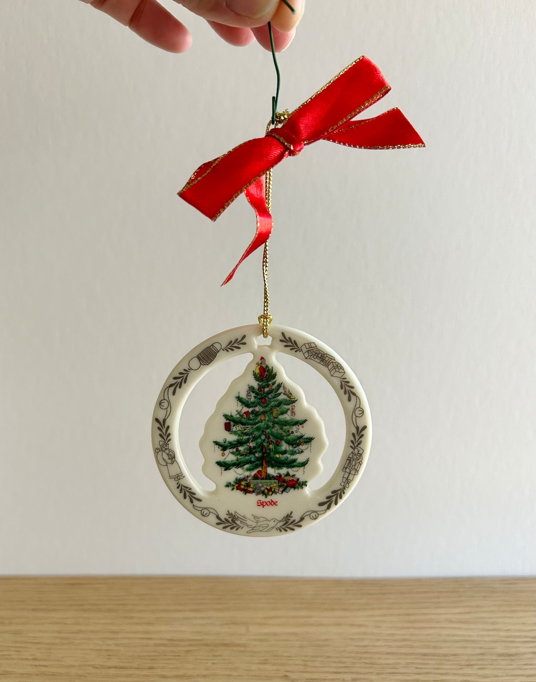 Spode Christmas Tree Ornament - Etsy