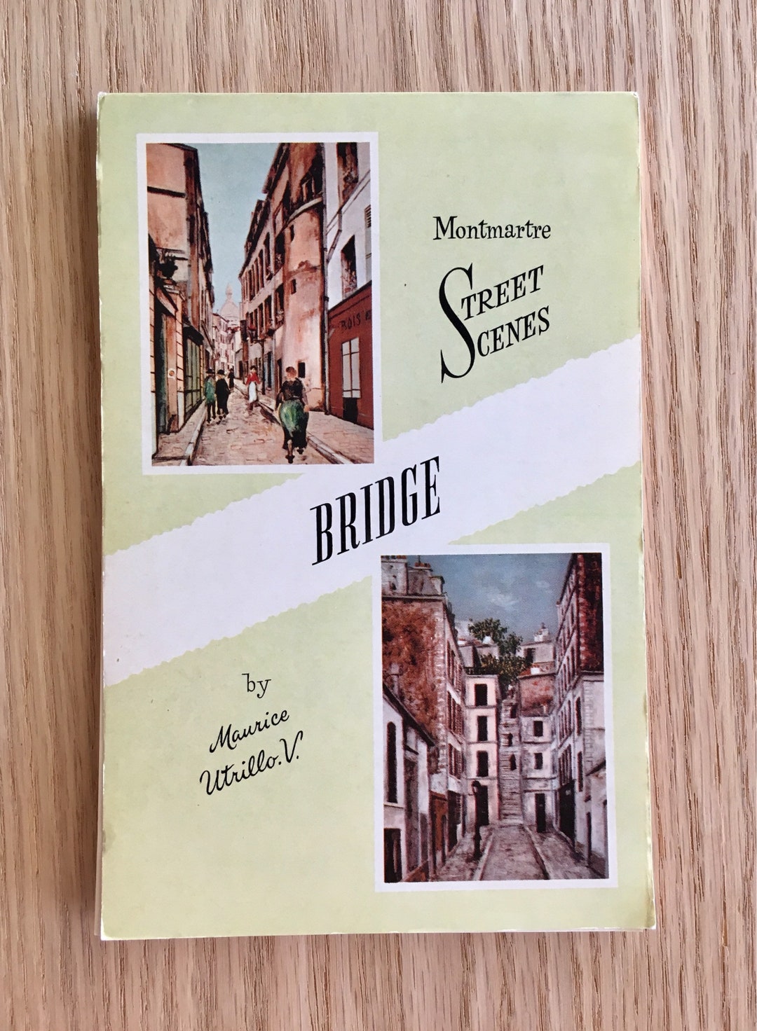 Vintage Bridge Score / Tally Pad Mid Century Pattern - Etsy