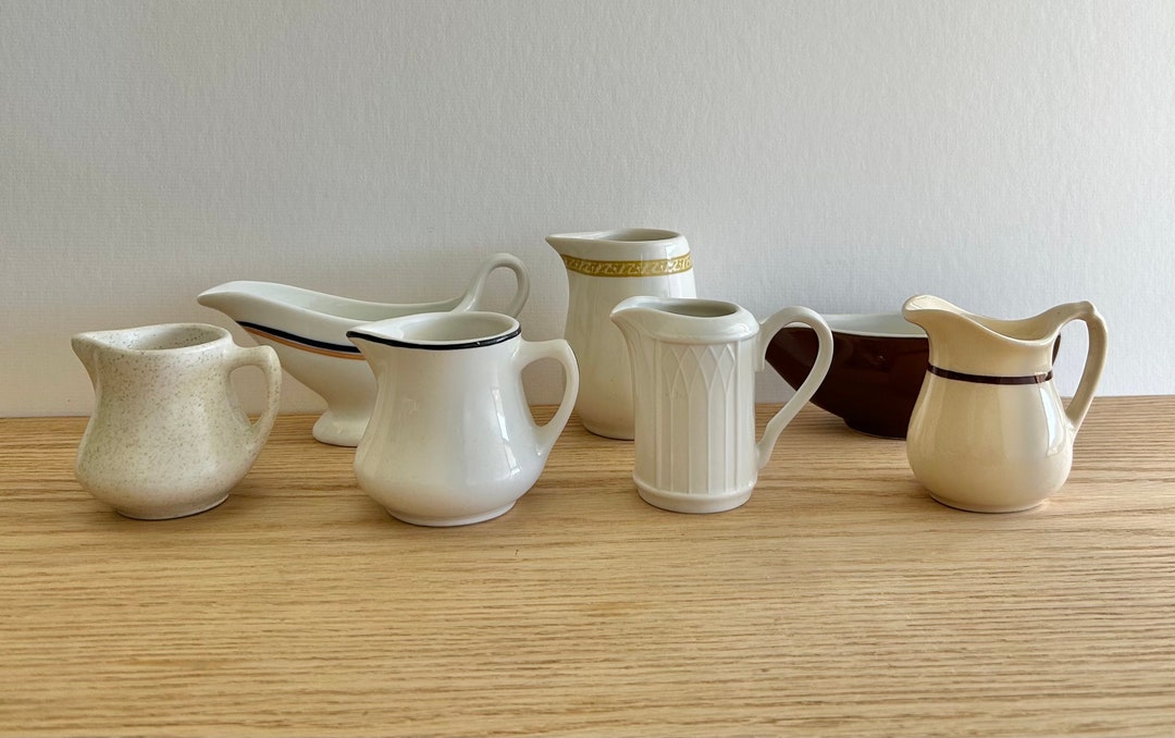 Vintage Cream Pitcher Collector’s Set of 7 - Etsy