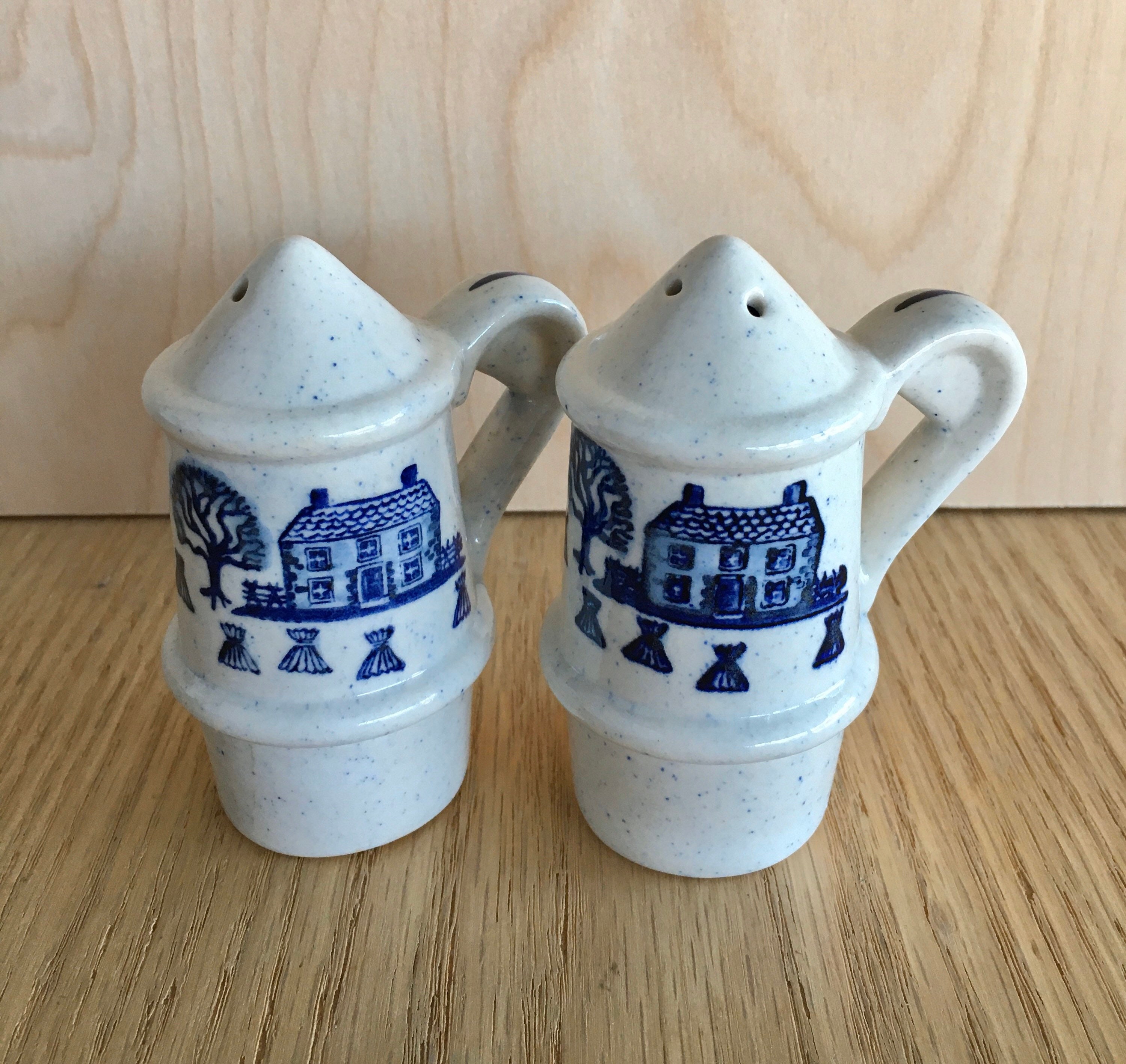 Poppytrail Provincial Blue Condiment Set by Metlox 1950-1982 | Etsy