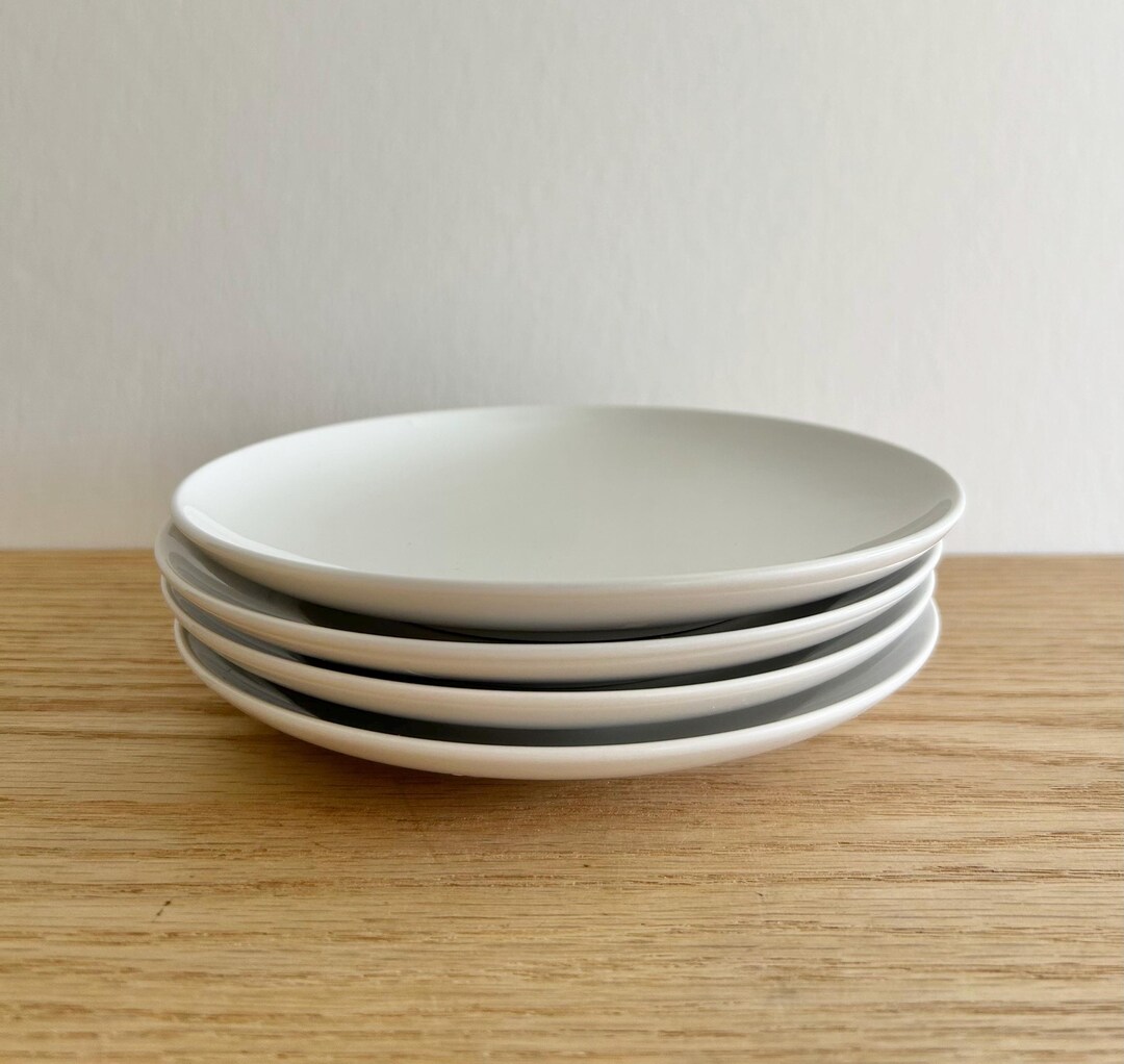Franciscan Cloud Nine White Bread Plates Set of 4 - Etsy