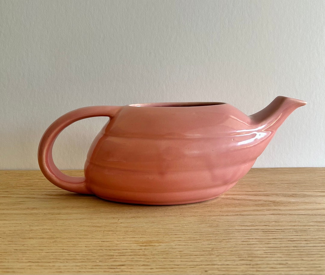 Bauer Los Angeles Pottery Pink Aladdin Teapot (no Lid) - Etsy