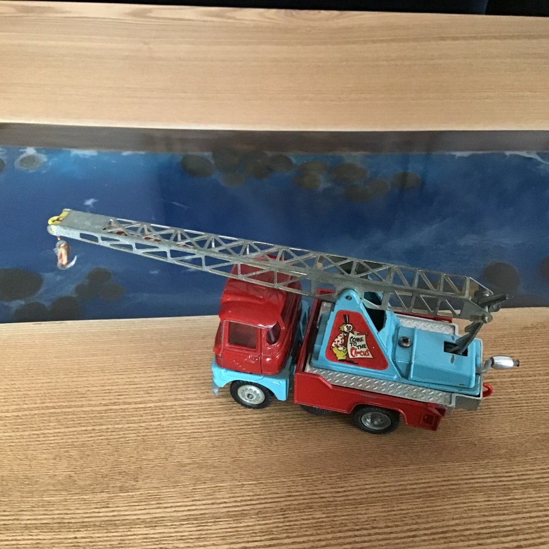 Gorgi Major Toys Scammell Die Cast Crane Truck Firefighter Ladder Rare ...