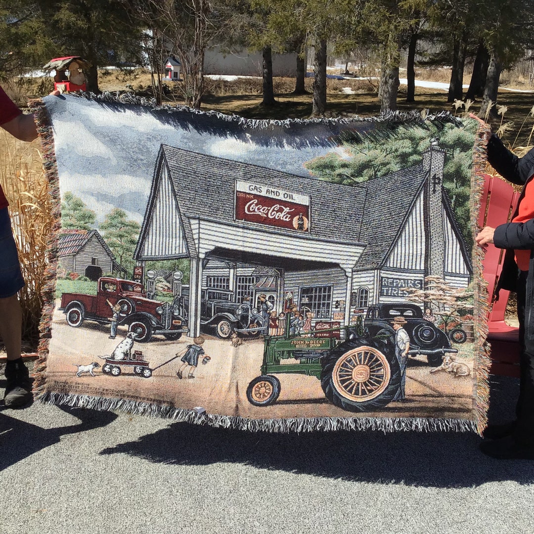 John Deere Tractor and Coca-cola Advertisement Fillin' up on Memories ...