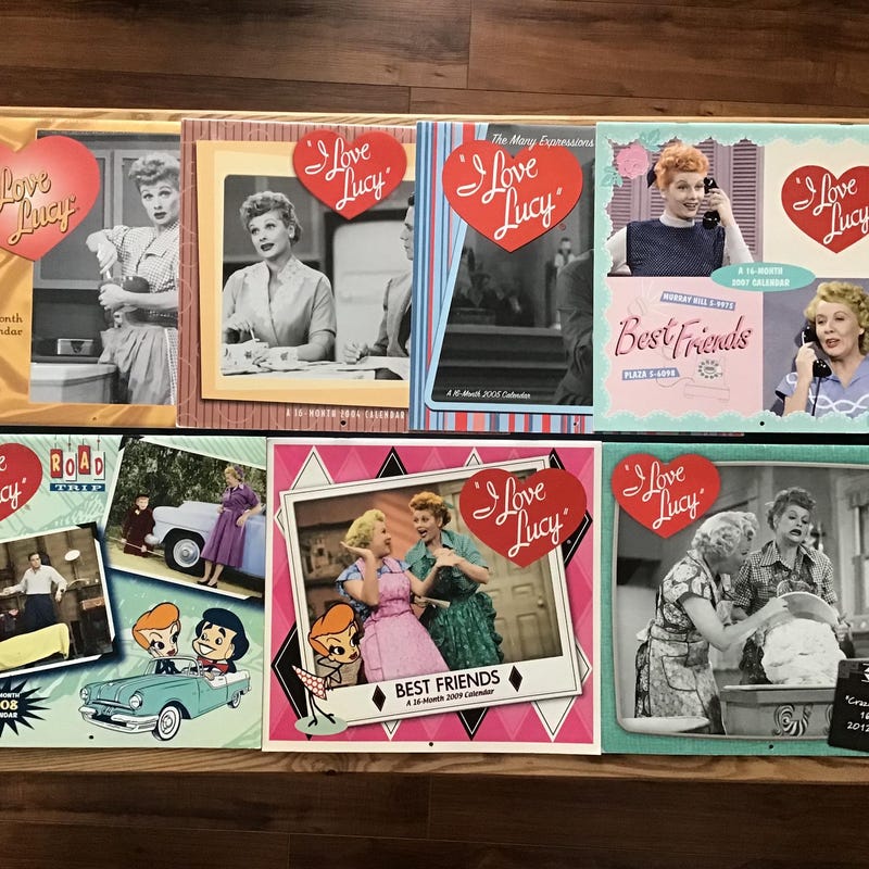 I Love Lucy 2026 Calendar - Etsy