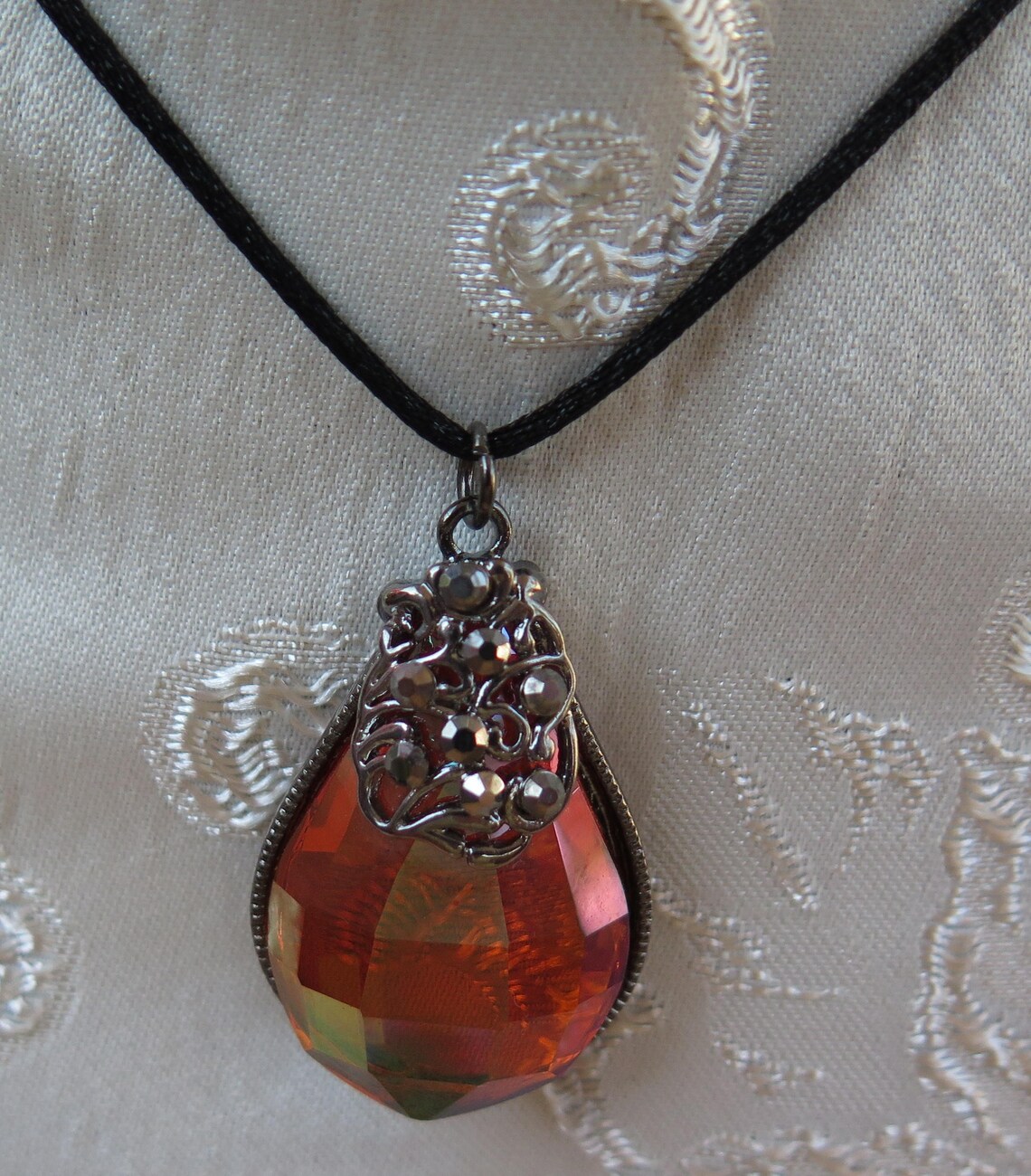Flame Necklace - Etsy