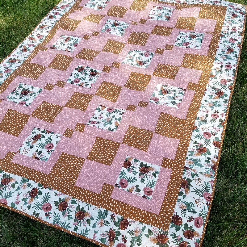 Romantic Quilt - Etsy