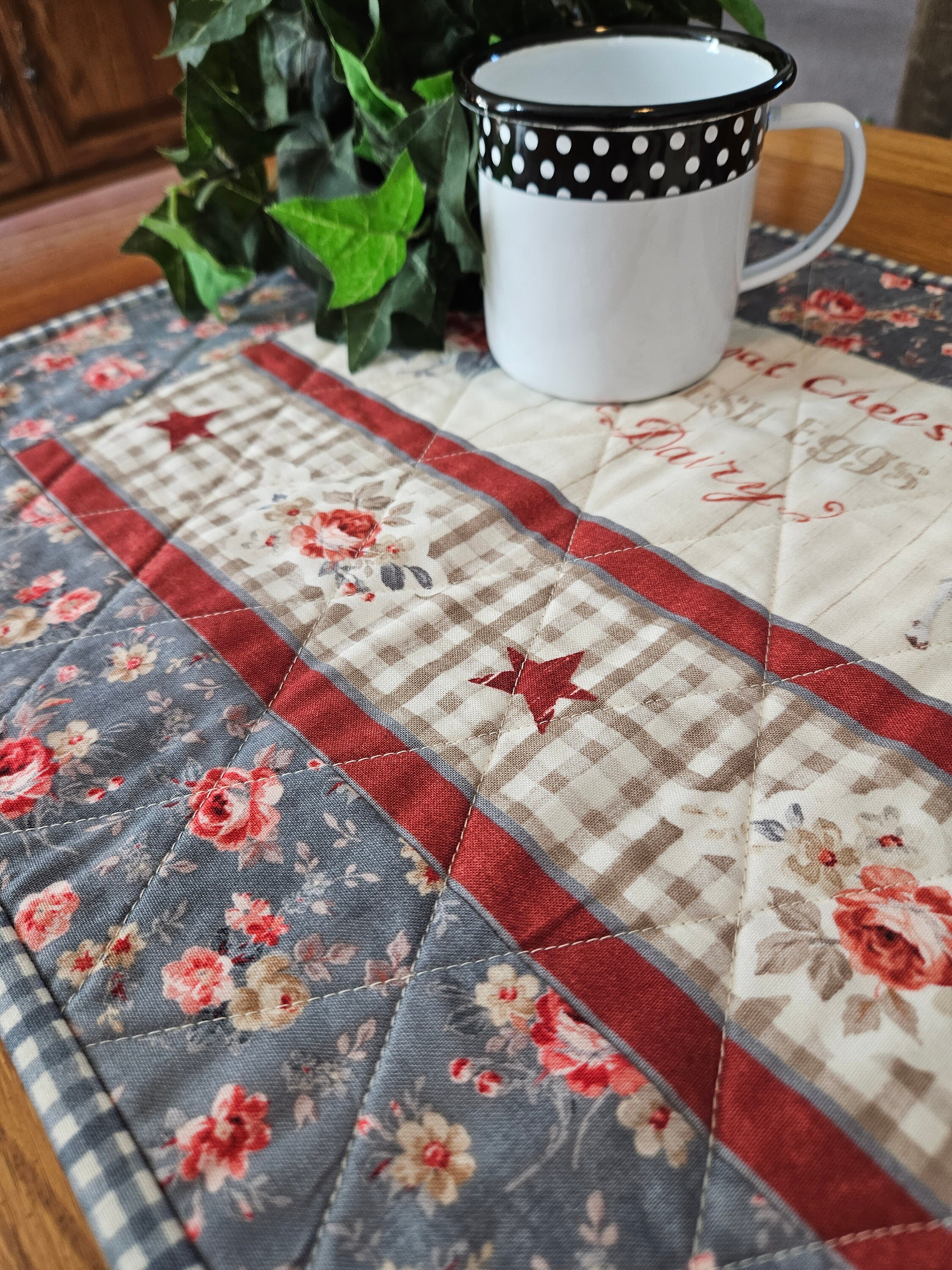 Farmhouse Table Runner Reversible Table Runner Farmhouse - Etsy