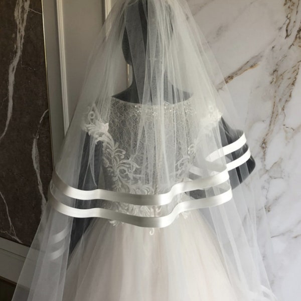 Double Layer Veil - Etsy