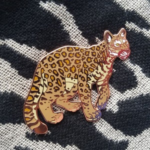 Feline Hybrids Pumapard Enamel Pin | Etsy