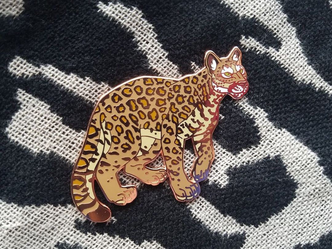 Feline Hybrids - Pumapard Enamel Pin - Etsy