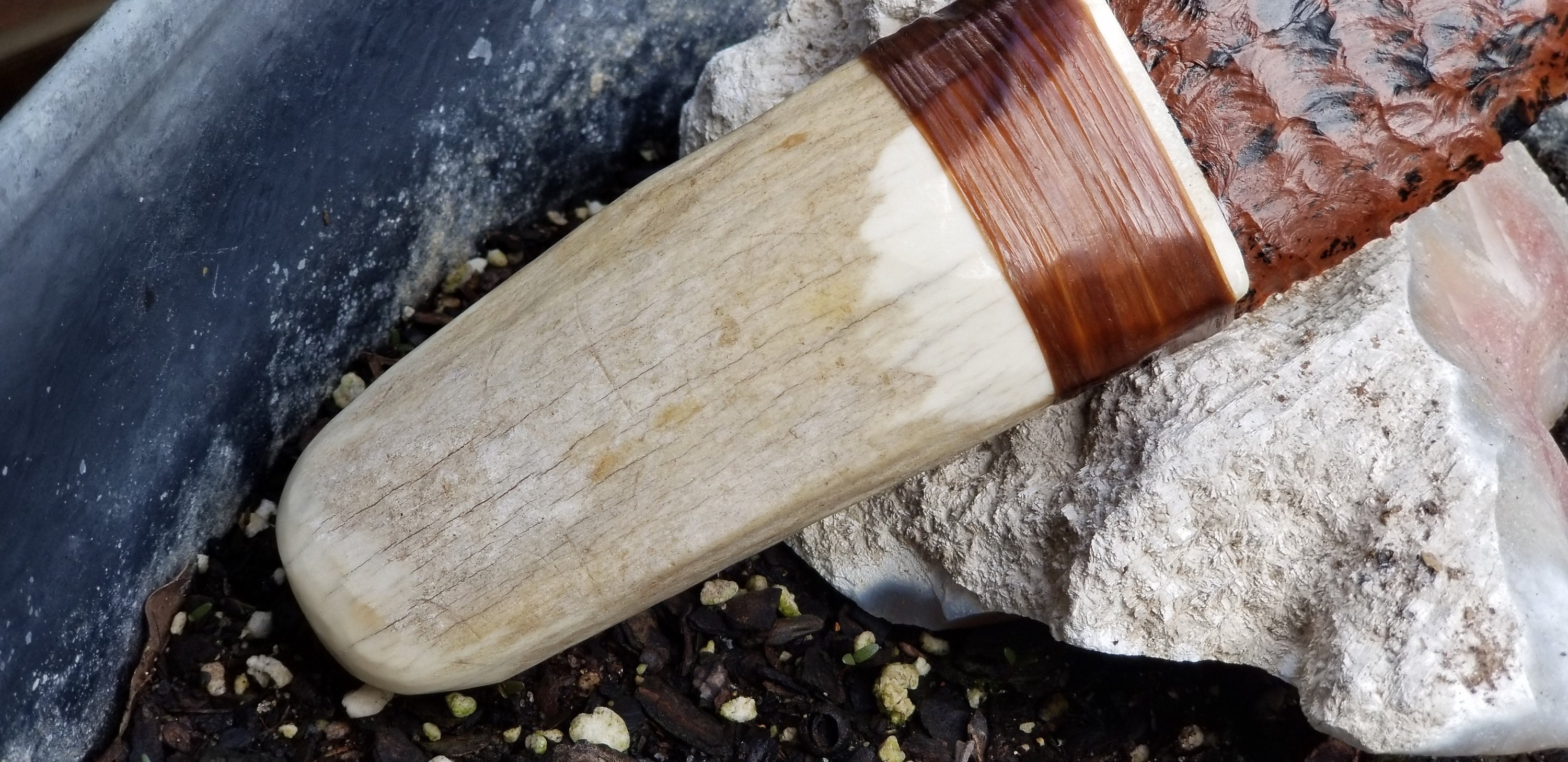 Daga de oboba de obsidiana cuchillo de piedra hecho a mano - Etsy España