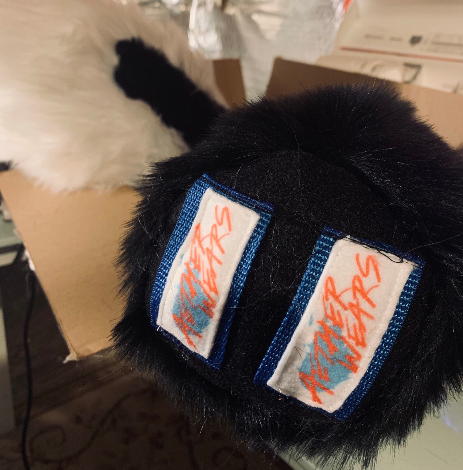 Custom LED Dutch Angel Dragon Fursuit Tail - Etsy