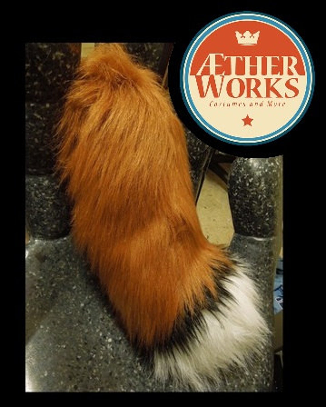 Realistic Red Fox Fursuit Tail Natural Fox Tail Fursuit | Etsy